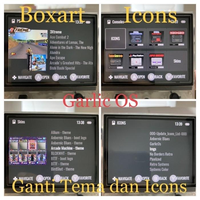Jual Garlic Os Koriki Rg35xx Anbernic Miyoo Mini Onion Os Microsd Cfw ...