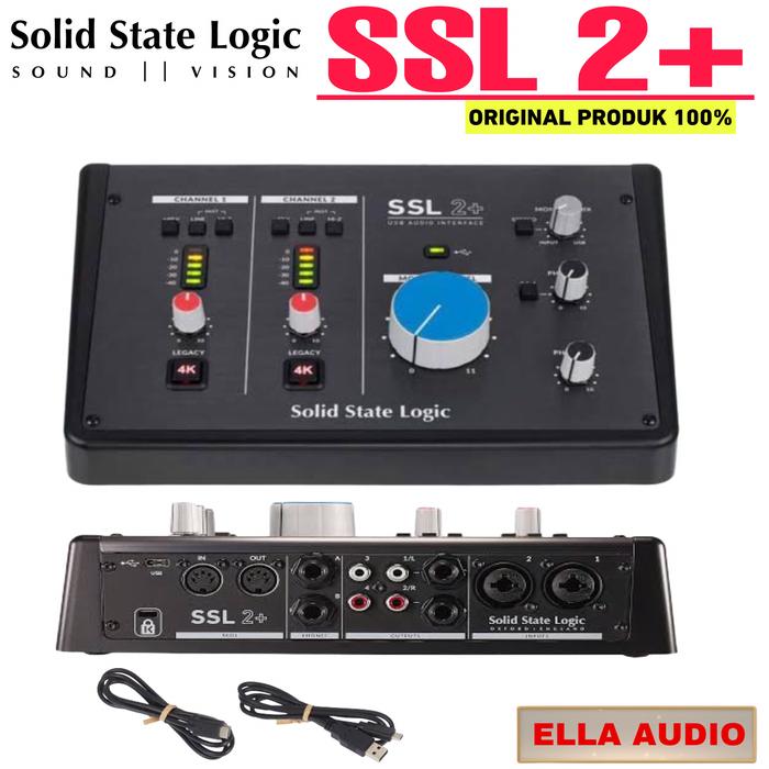 Jual Solid State Logic SSL 2+USB Audio Interface - Jakarta Pusat - ELLA AUDIO | Tokopedia