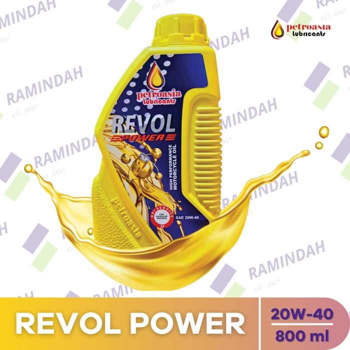 Jual Revol Power Petroasia SAE 20W40/API-SF 0,8L / Oli Motor Murah ...