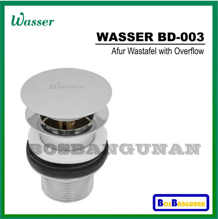 Jual Afur Wastafel WASSER BD-003 With Overflow / Avur Wastafel WASSER ...