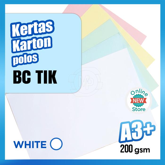 Jual Kertas Karton Linen / Carton Blues White (BW) / Kertas BC TIK ...