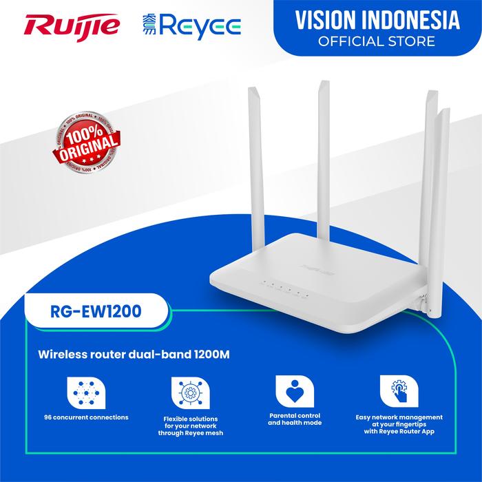 Jual RUIJIE REYEE RG-EW1200 1200M Dual-band Wireless Router - Jakarta ...