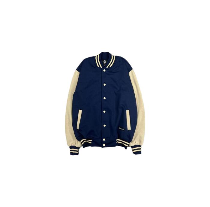 Jual Jaket Polos Pria Wanita Premium Jacket Varsity Polos Original ...