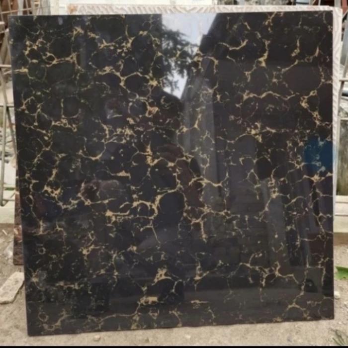 Jual granit lantai 60x60 corak gold Valentino Nevada black kw1 - Kab ...