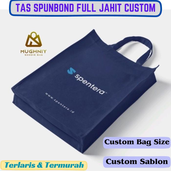 Jual Sablon Tas Promosi Jahit/Tote Bag Custom /Goodie Bag Murah ...