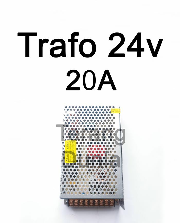 Jual Trafo 20a 24v Power Supply 20a 24v Adaptor 24v 20amper - Kota ...