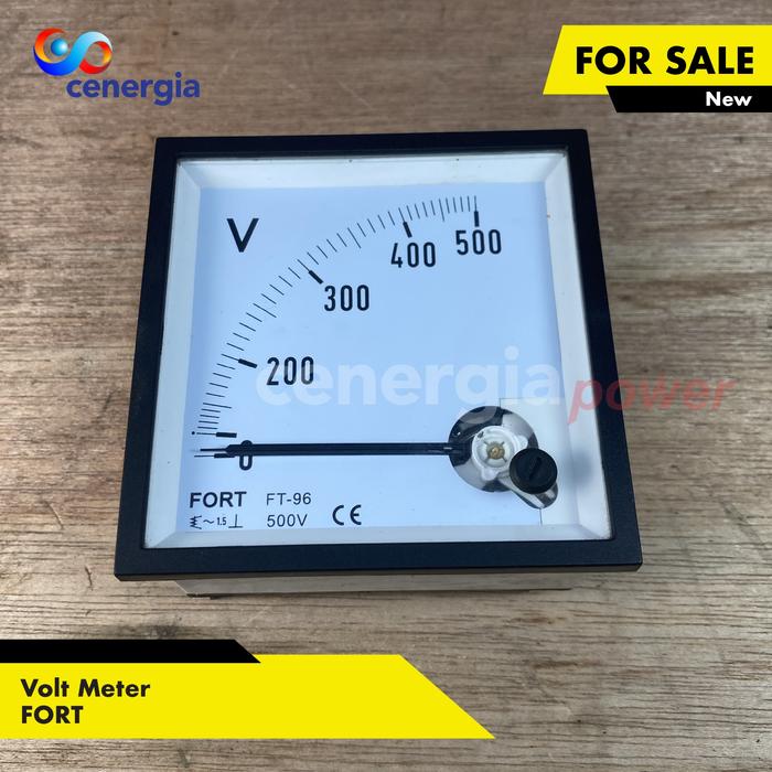 Jual Volt Meter Analog 0-500V Merk FORT - Kota Depok - Genset Cenergia ...