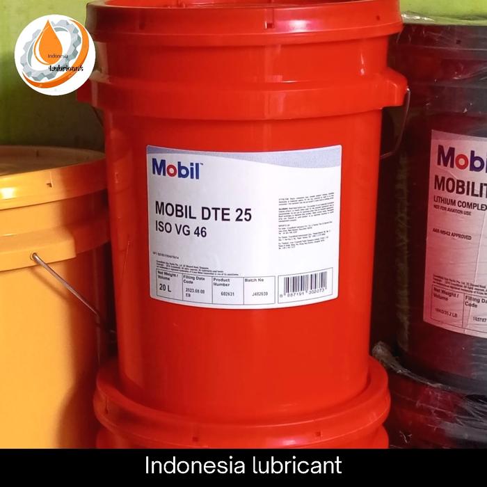 Jual Mobil DTE 25 Hydraulic Oil Iso VG 46 Pail 20Liter - Jakarta Barat - indonesia lubricant ...