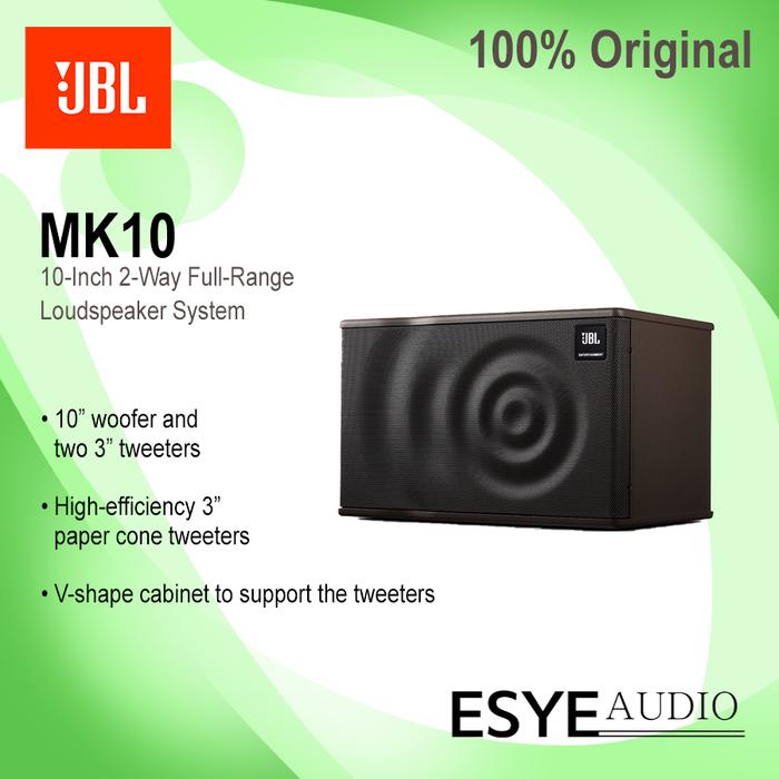 Promo JBL MK10 10-Inch 2-Way Full-Range Loudspeaker System Cicil 0% 3x ...