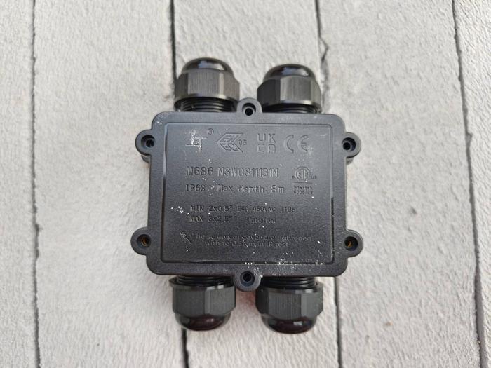 Jual Junction Box Connector Waterproof 2/3/4/5/6 Ways - M686 Anti Air ...