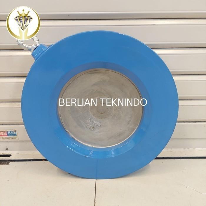 Jual 4" inch Wafer Check Valve PN16 Cast Iron / Single Door DN100 ...
