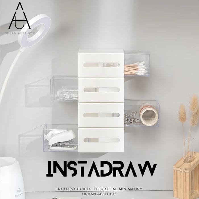 Promo Rak Laci Tempel Dinding Tembok Kamar Mandi Dapur Bawah Meja Laci ...