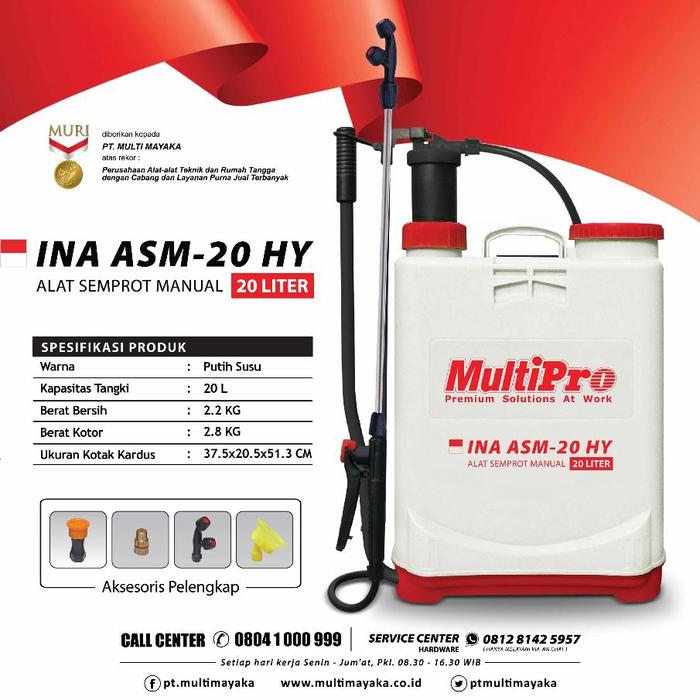 Jual ALAT SEMPROT SPRAYER MULTIPRO 20 L SEMPROTAN HAMA DESINFEKTAN 20 ...