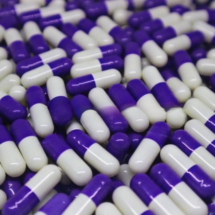Jual Kapsul Kosong Ungu - Putih Ukuran 00 isi 1000 butir Cangkang ...