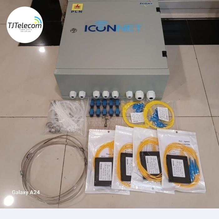 Jual FDT 48 core kosongan / BOX ODP 48 up to 96 core ICON NET - LENGKAP ...