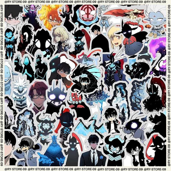 Jual Sticker Solo Leveling - Sticker Pack - Sticker Isi 30 Pcs - Bisa ...