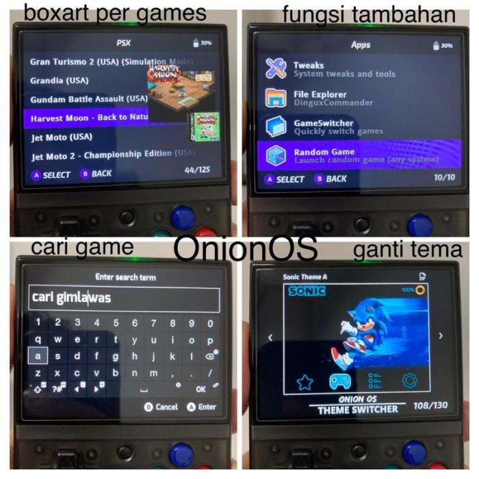 Jual Garlic Os Koriki Rg35xx Anbernic Miyoo Mini Onion Os Microsd Cfw ...