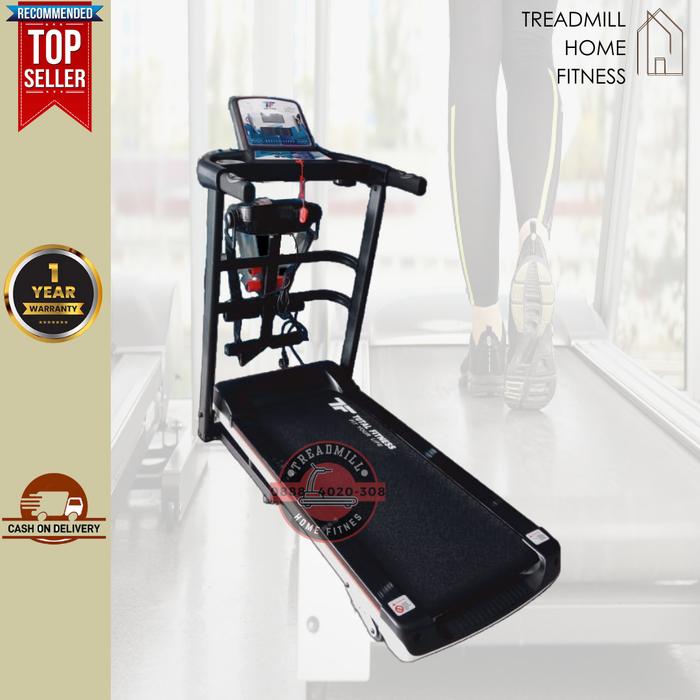Jual Total Fitness Treadmill Elektrik Motor 1,5 HP TL-607 - Kab ...