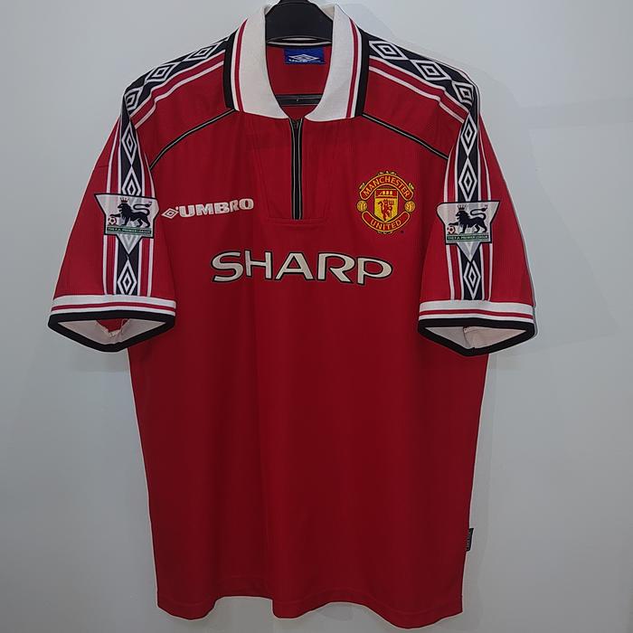 Jual Jersey Manchester United 1998 1999 Treble Winner Beckham Original ...