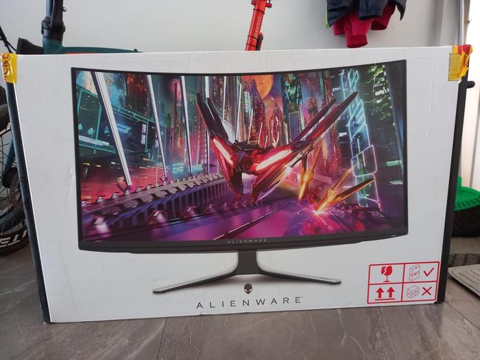 Jual Dell AW3225QF 32" Curved OLED HDR Alienware Gaming Monitor 4K ...