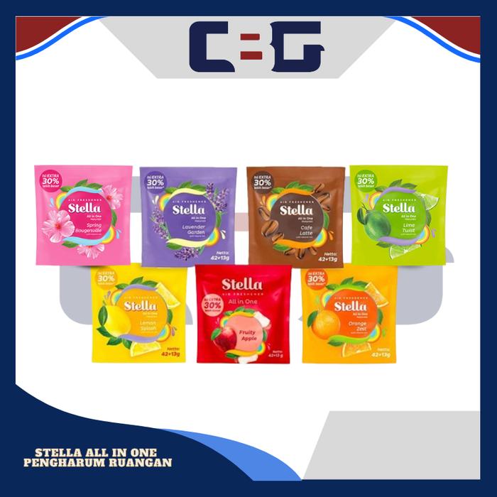 Jual STELLA Pengharum Ruangan / Stella Air Freshener All in One 42g - LEMON SPLASH - Jakarta ...