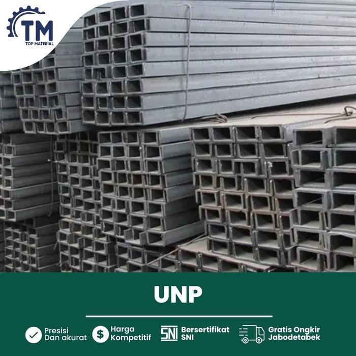 Jual Harga Besi UNP 200 x 75 x 6mm Panjang 6 Meter Ukuran dan Berat ...
