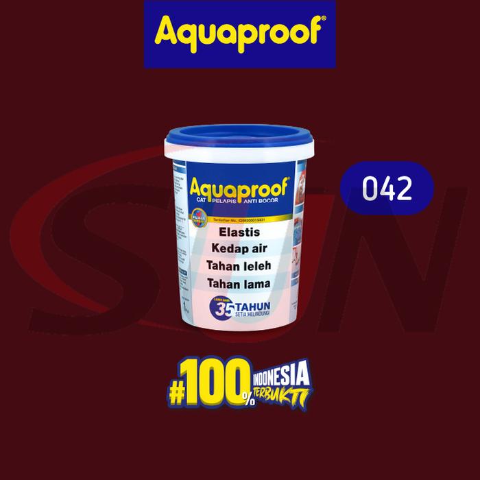 Jual Cat Tembok Aquaproof 1 kg Eksterior Anti Bocor Waterproofing Putih ...