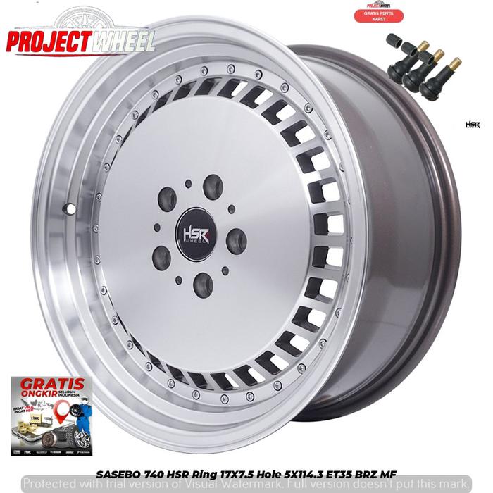Jual Velg HSR SASEBO 740 Ring 17 Cocok Untuk Mobil Alphard, Alphard New ...