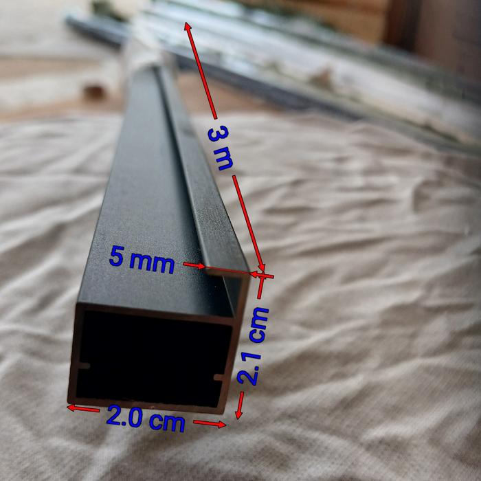 Jual frame aluminium kaca 016 Black FA 21 - Jakarta Barat - SUKSES ...