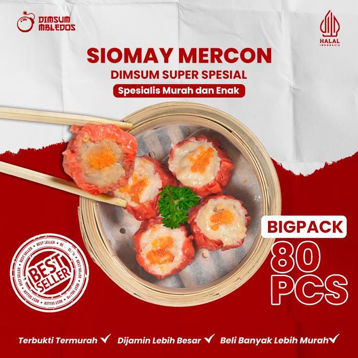 Jual Pabrik Dimsum Siomay Mercon Isi 80 pcs- Dim sum Frozen Somay Halal ...