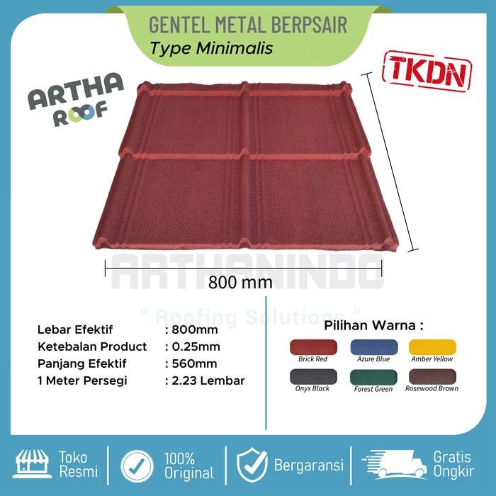 Jual GENTENG METAL BERPASIR TYPE MINIMALIS - Kab. Tangerang ...