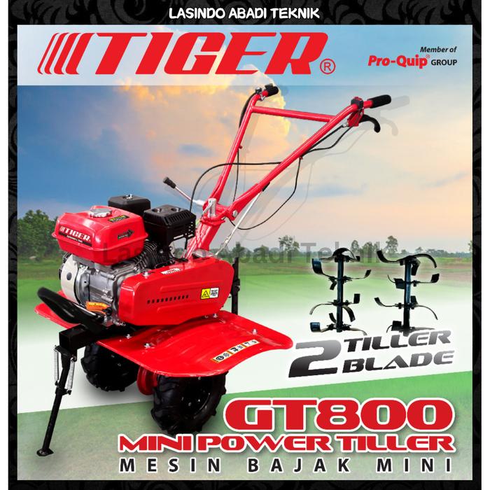 Jual TRAKTOR MINI TIGER GT800 CULTIVATOR MINI TRAKTOR TILLER TIGER GT ...