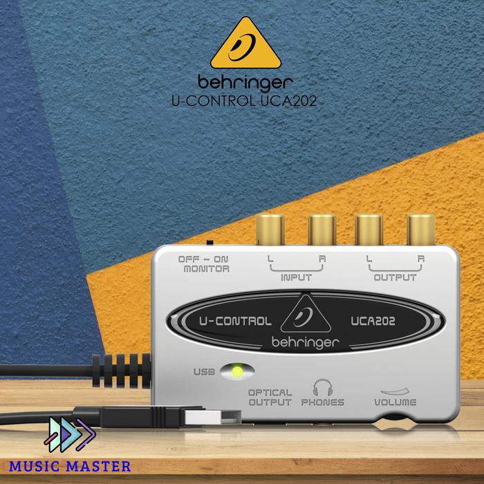 Jual Behringer UCA202 Ultra-Low Latency 2 In/2 Out USB/Audio Interface - Kab. Bekasi - Music ...