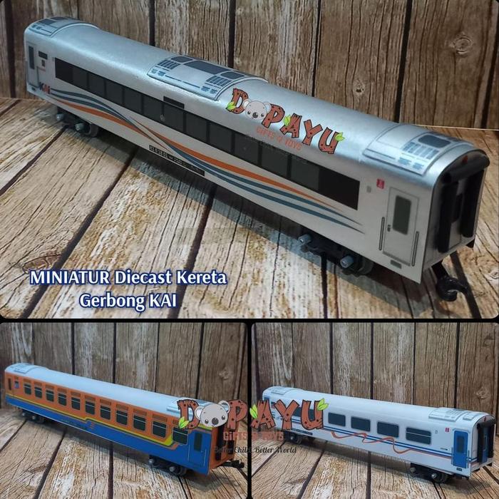 Jual DIECAST Train KAI Miniatur Kereta Api Indonesia Lokomotif Geong ...