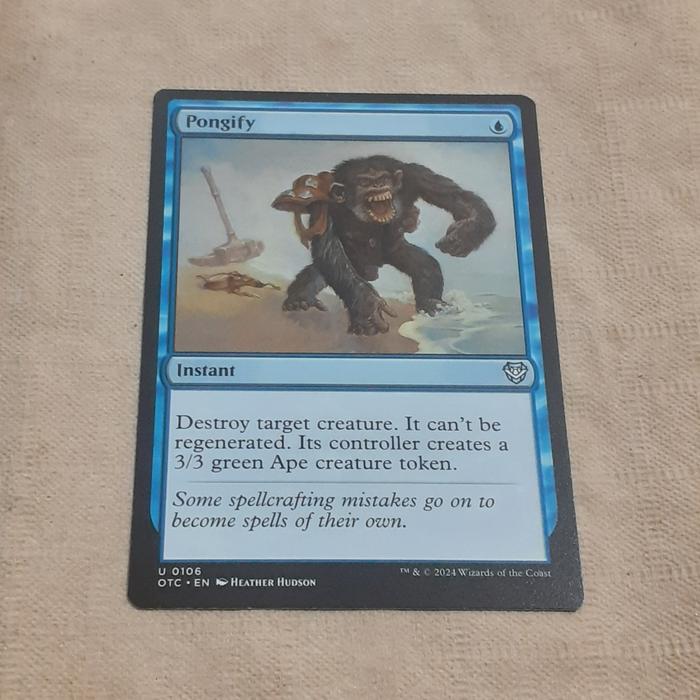 Jual MAGIC THE GATHERING MTG Pongify - Jakarta Barat - TCG Forever ...