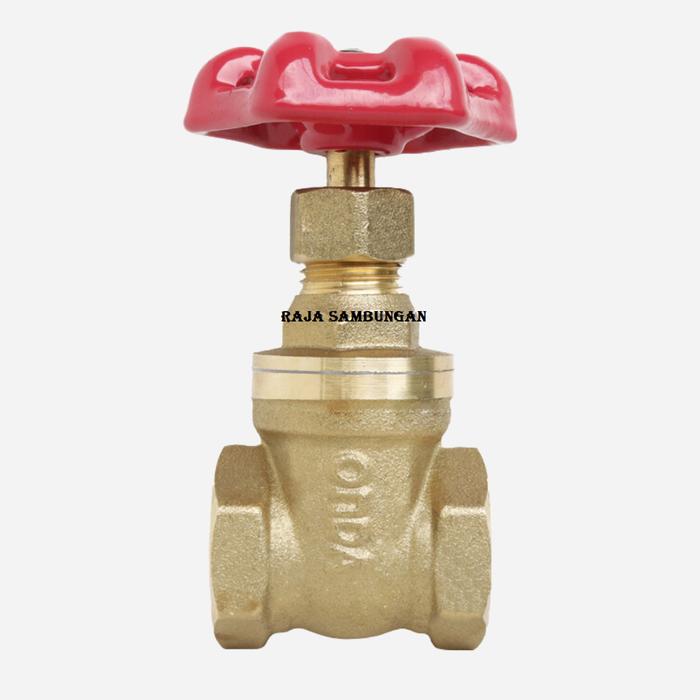 Jual Gate valve Kuningan 1/2 Inch ONDA Kran Sambungan Pipa Air Drat Stop Kran - Kota Depok ...