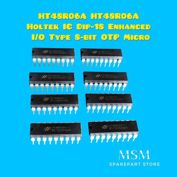 Jual HT48R06A HT48R06A Holtek IC Dip-18 Enhanced I/O Type 8-bit OTP Micro - Kota Bekasi - MSM ...