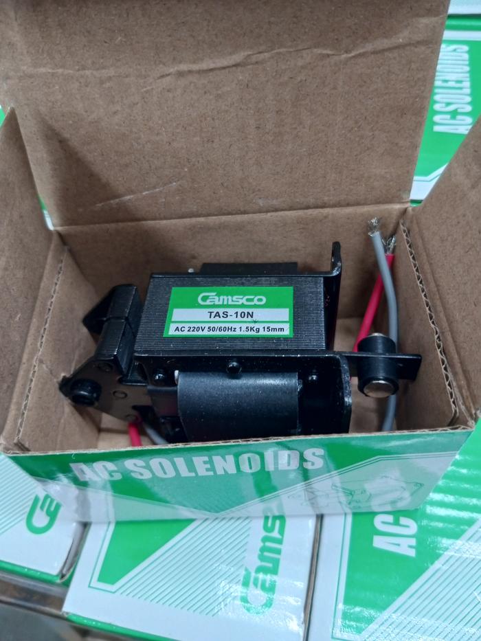 Jual SOLENOID TARIK/SOLENOID COIL 1,5KG TAS-10N CAMSCO - Jakarta Barat ...
