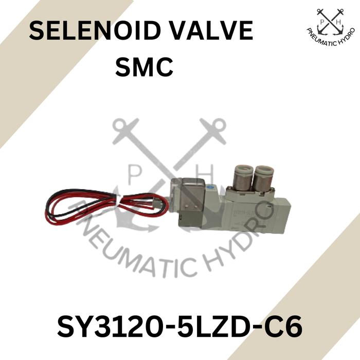 Jual SOLENOID VALVE SMC SY3120-5LZD-C6 - Jakarta Barat - Pneumatic Hydro | Tokopedia