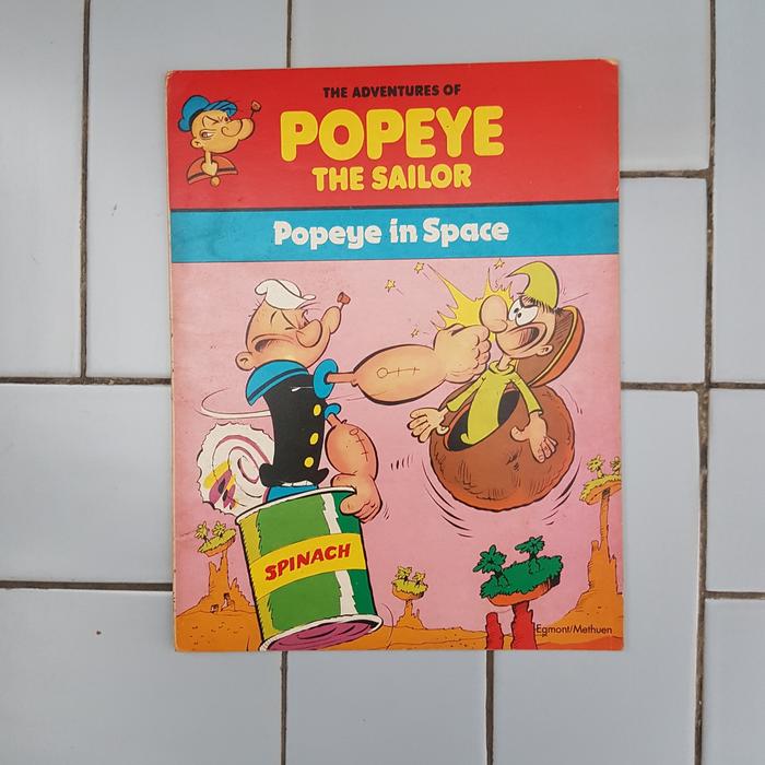 Jual Komik Thr adventure of Popeye The Sailor in Space 1977 hal 1 ada ...