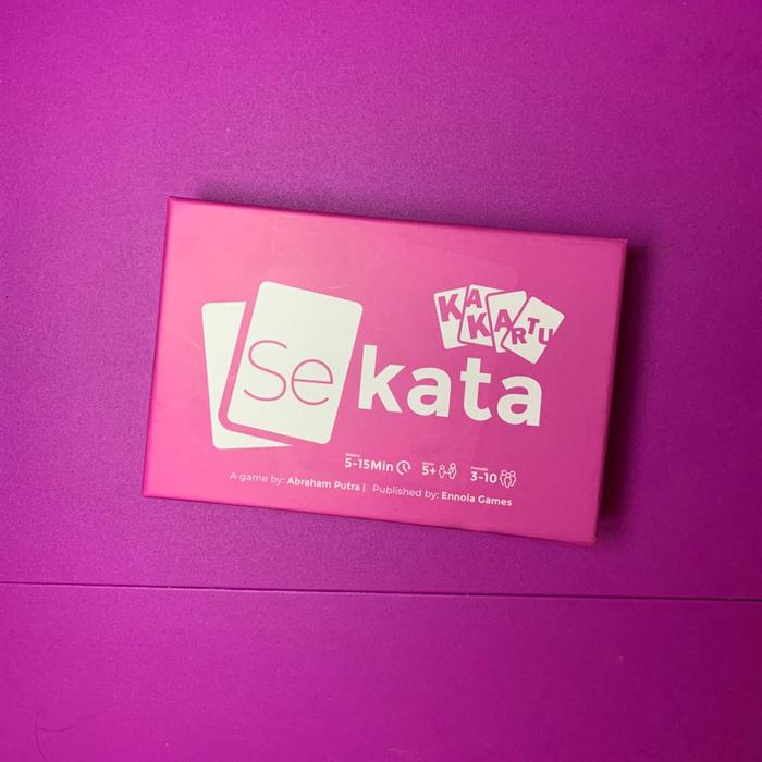 Jual Kakartu Sekata Card Game - Permainan Kartu Menyusun Kosa Kata Di ...