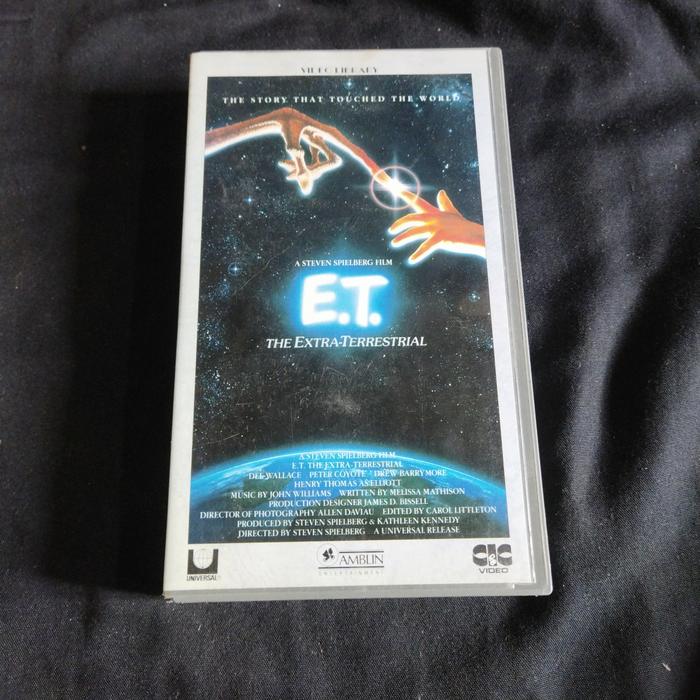 Promo kaset vhs jadul ET - Kota Salatiga - elang semeru | Tokopedia