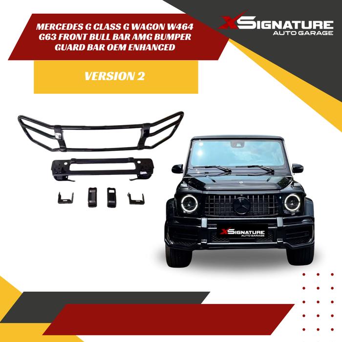 Jual MERCEDES G CLASS G WAGON W464 G63 FRONT BULL BAR AMG BUMPER GUARD ...