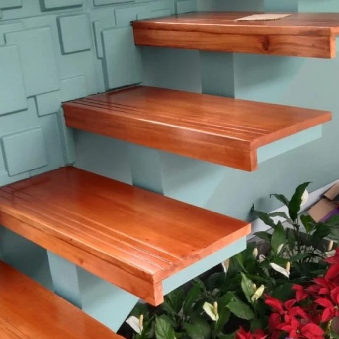 Jual papan trap tangga custom kayu mahognay - Kota Tangerang - HD-Karya ...