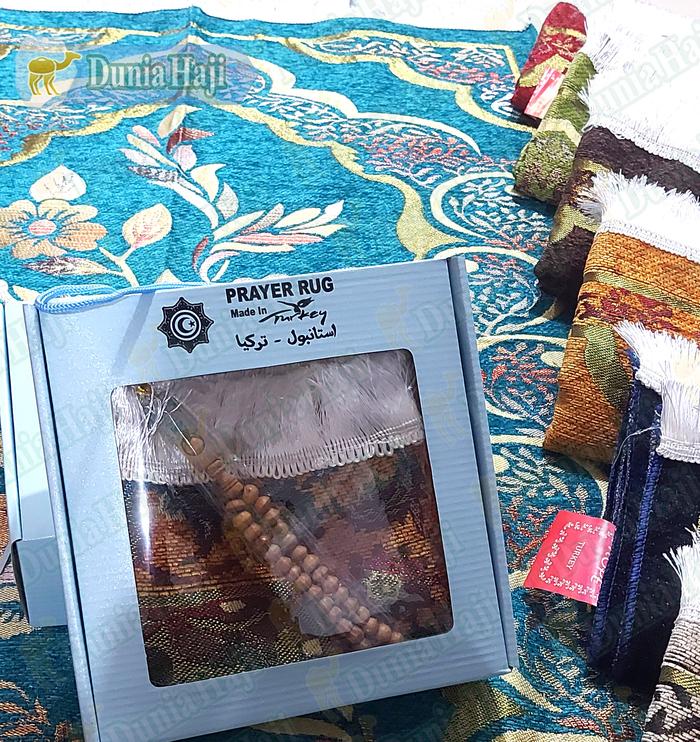 Jual Sajadah Packing Box Cantik Turki Besar untuk Hadiah Souvenir Kado ...