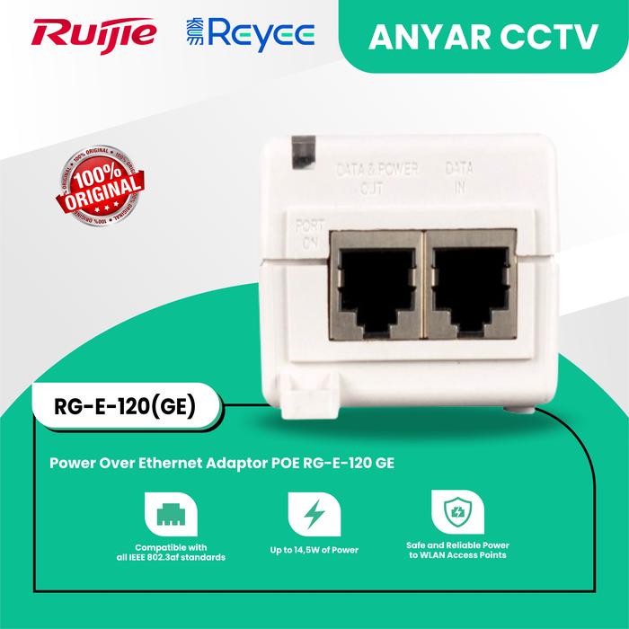 Jual Ruijie RG-E-120(GE) Power Over Ethernet Adaptor POE RG-E-120 GE - Kota Bandung - ANYAR CCTV ...