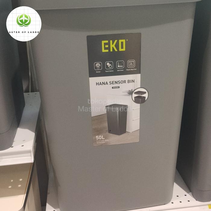 Jual Eko Tempat Sampah Sensor Gerak 50 liter Smart Dust Bin Soft Close ...