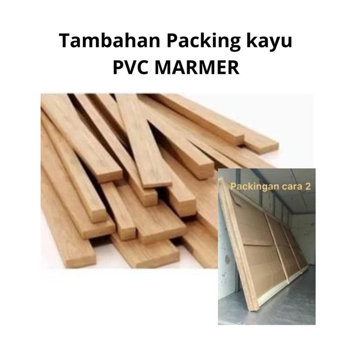 Jual WAJIB PACKING KAYU PVC MARBLE!!! - KAYU PVC MARBLE - Kab ...