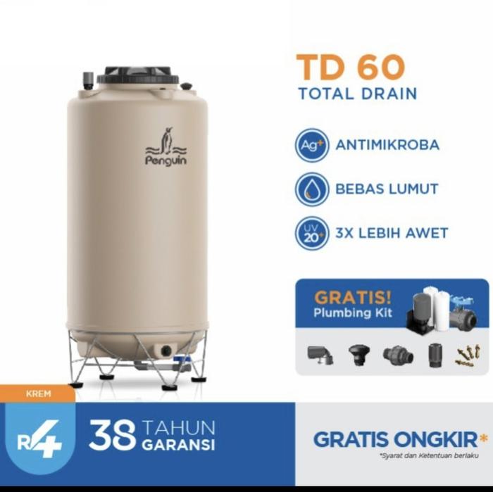 Jual Penguin Tangki | Toren TD60 | Tandon Air TD 60 600 liter - Kab ...