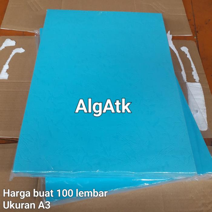 Jual Kertas cover jilid buffalo A3 biru benhur isi 100 lembar - Jakarta ...